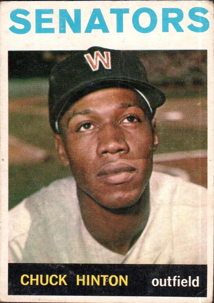 1964 Topps #52 Chuck Hinton Senators C297 | eBay