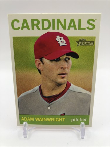 2013 TOPPS HERITAGE BASEBALL ADAM WAINWRIGHT CARD No.59 Cardinals | eBay