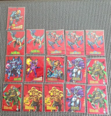 1993 Skybox Marvel Series 4 2099 Red Foil (16)] Card Set NEAR MINT | eBay
