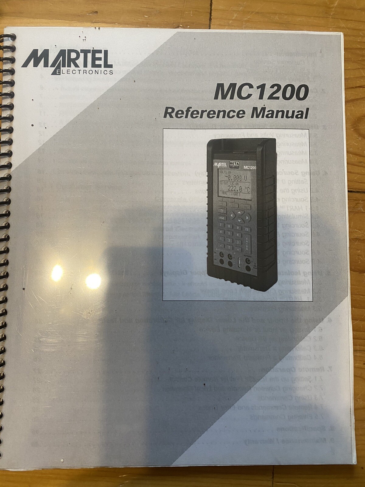Martel MC1200 Multifunction process calibrator | eBay