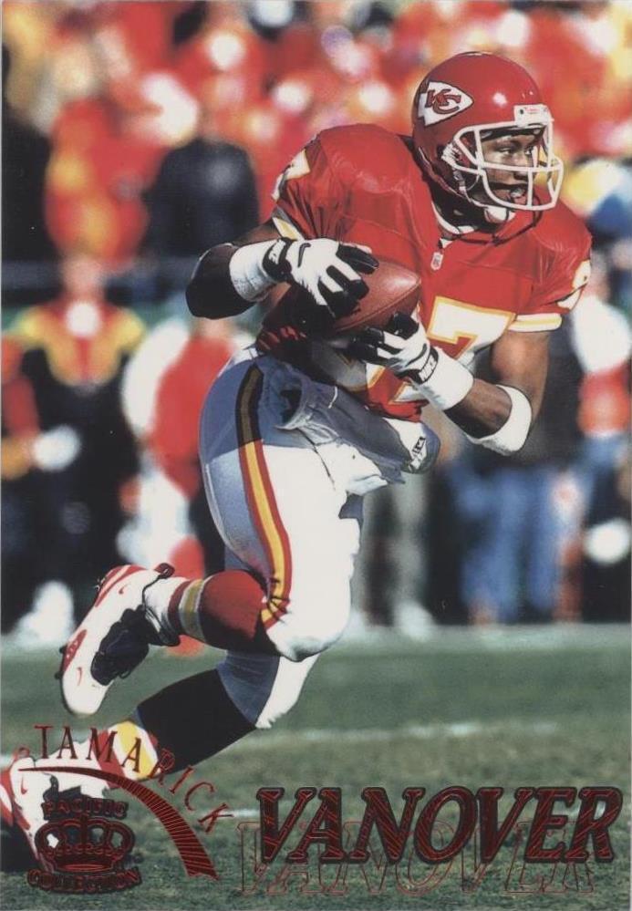 1996 Pacific Pure NFL Gridiron - Tamarick Vanover #63 Red for sale ...
