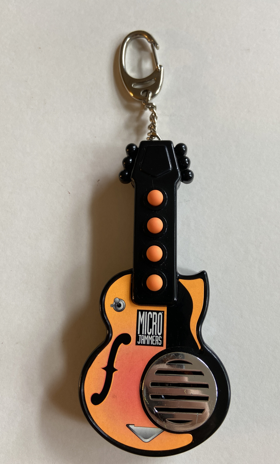 Vintage 1995 Cap Toys Micro Jammers Orange Black Acoustic/Electric ...