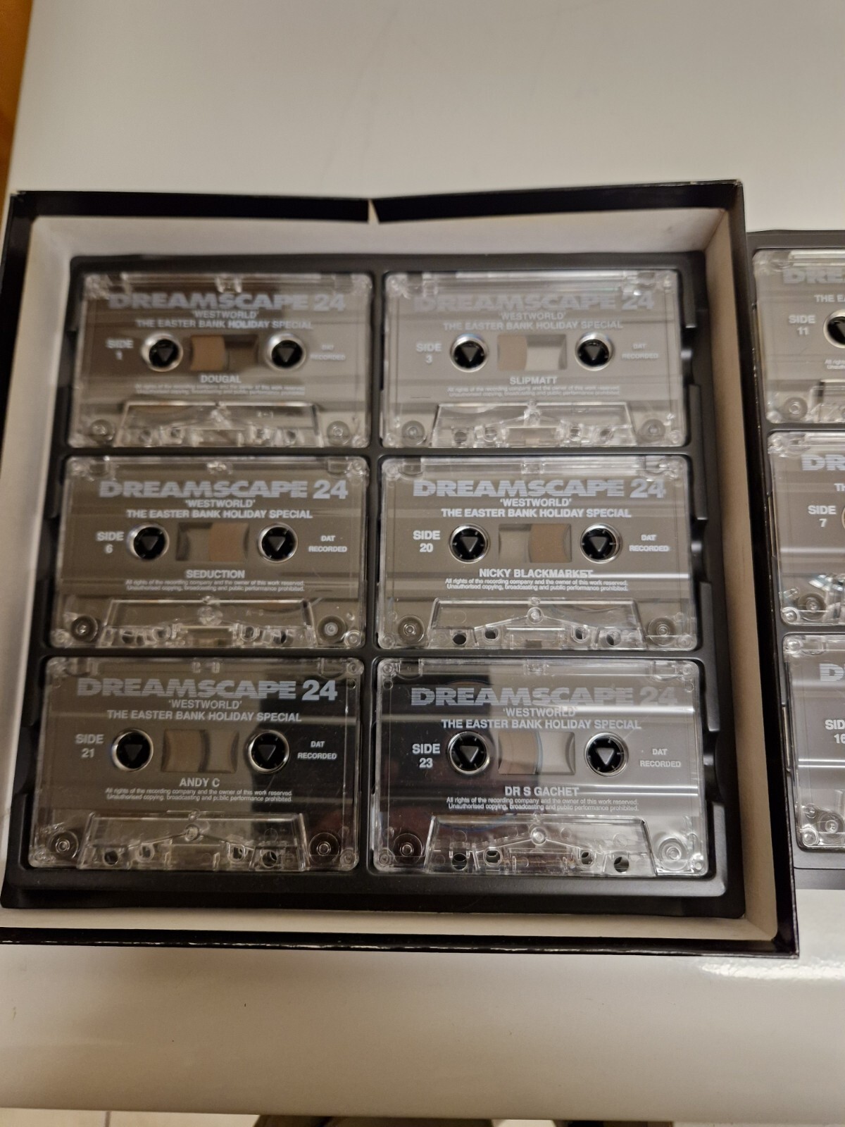 Dreamscape 24 "Westworld" 12 × Tape Pack Happy Hardcore | eBay UK