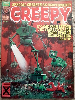 CREEPY Magazine # 135 Warren publications HIGH GRADE Collection worthy ...