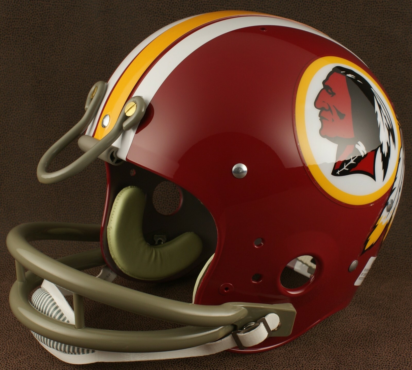 WASHINGTON REDSKINS 1972-1977 NFL Authentic THROWBACK Football Helmet ...