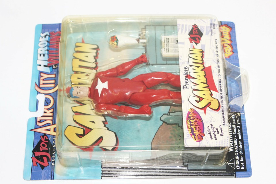 Astro City Heroes & Villains Premiere Samaritan Figure 1998 ZJ Toys ...