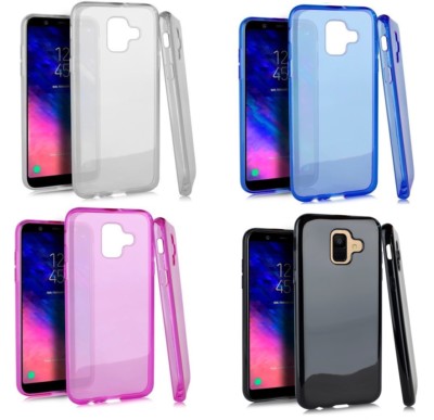 For Samsung Galaxy A6 SM-A600 (2018) TPU Flexible Skin Case Phone Cover ...