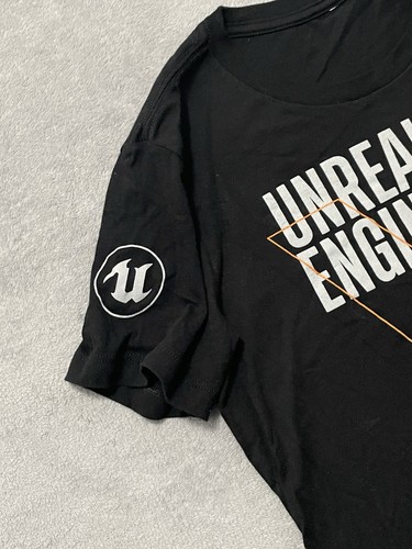 Unreal Engine 5 Shirt Mens XS Black Epic Games Promotional Merch Video ...