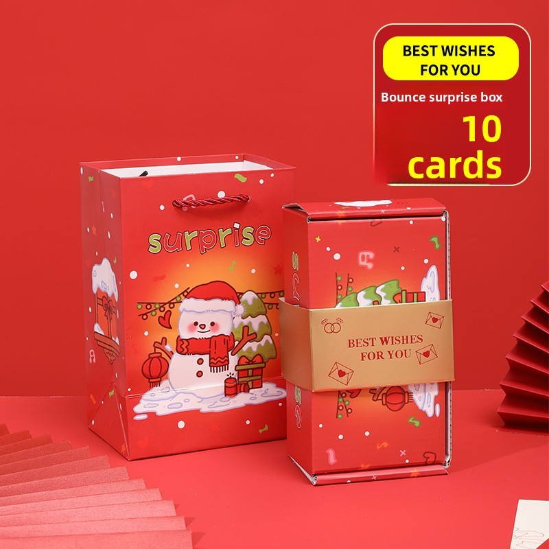 Surprise Gift Box Explosion, Merry Christmas Surprise Box Gift Box for ...