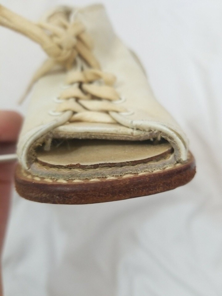 Vintage Fillauer Orthopedic Splint Foot Brace Kinney Kids Leather Shoes ...
