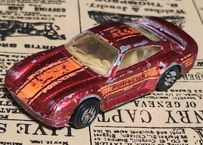 Hot Wheels 1987 Porsche 959 Metallic Dark Red Ultra Diecast 1/64 ...