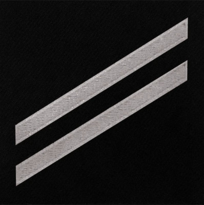 GENUINE U.S. NAVY E2 RATING BADGE: SEAMAN APPRENTICE - WHITE CHEVRONS ...