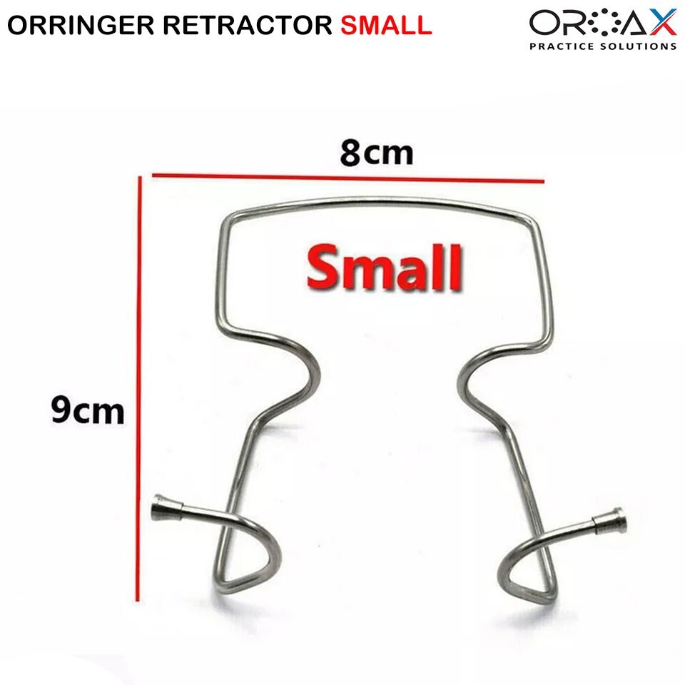 2X ORRINGER MOUTH RETRACTOR SMALL Stainless Steel Dental Lip and Cheek ...