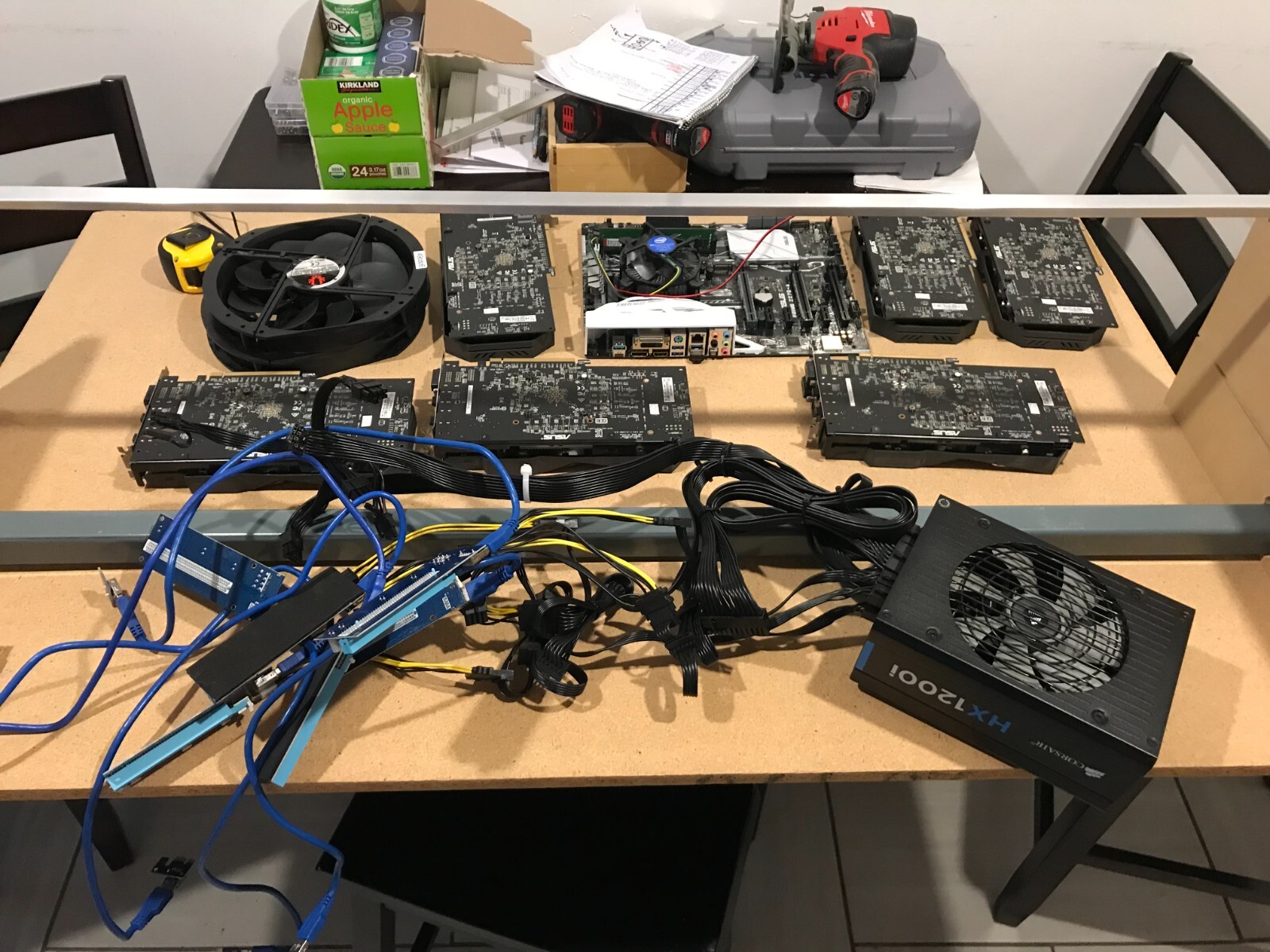 Crypto Mining Rigs Fully Assembled with Strix Radeon RX 570 4g Graphic ...