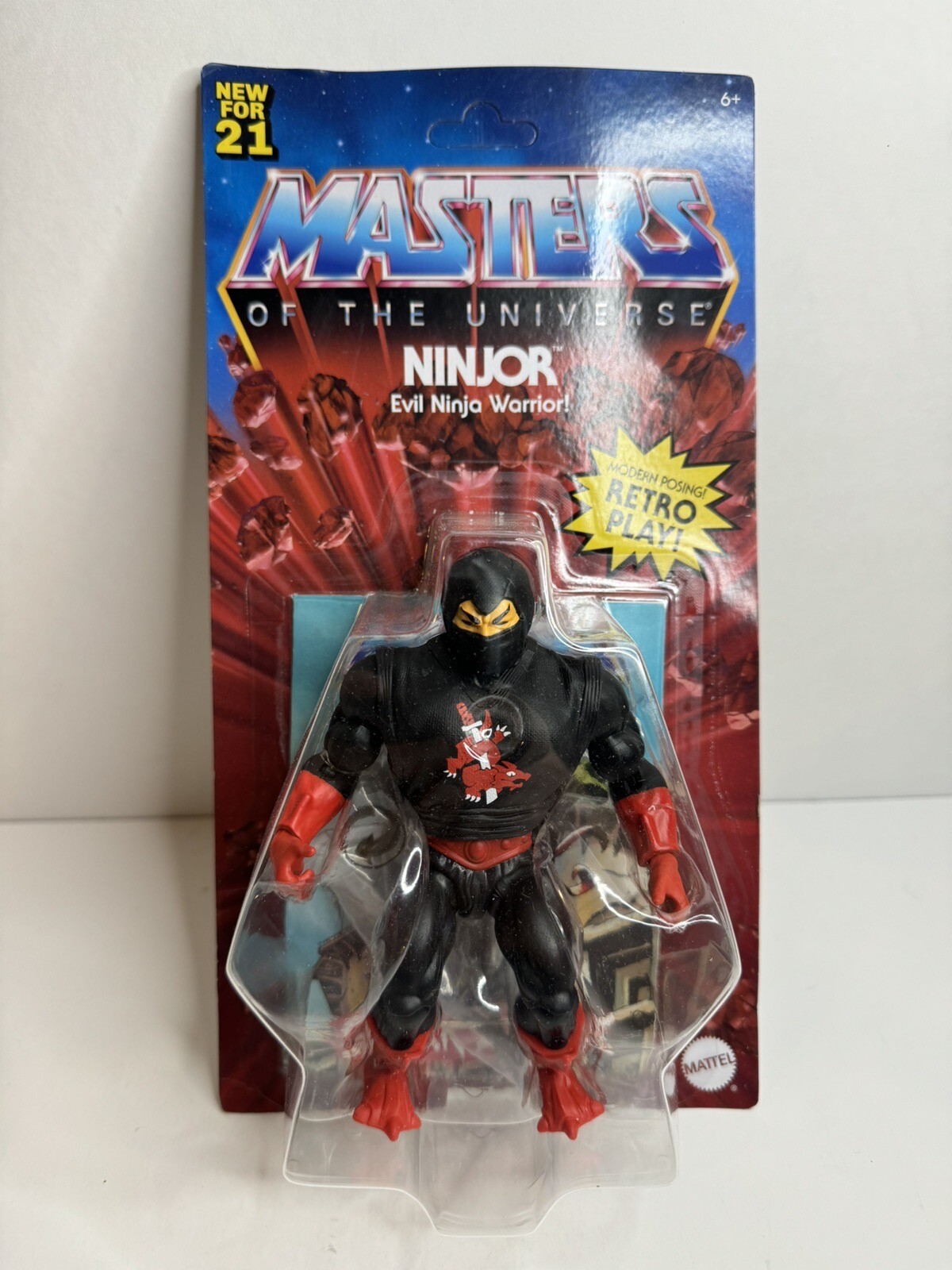 MOTU Master of the Universe Origins Ninjor Figure NEW for 21 SEALED | eBay