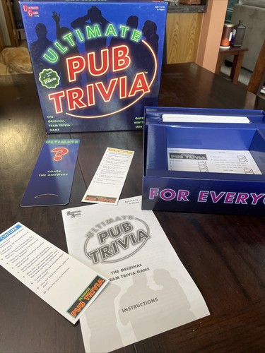 Ultimate Pub Trivia Game The Original Team Trivia Game 800 Questions ...