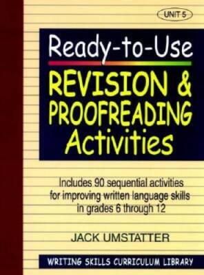 Ready-to-Use Revision and Proofreading Activities: Unit 5, Includes 90 ...