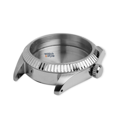 RC0997 36mm Fluted Bezel Case - Silver | eBay