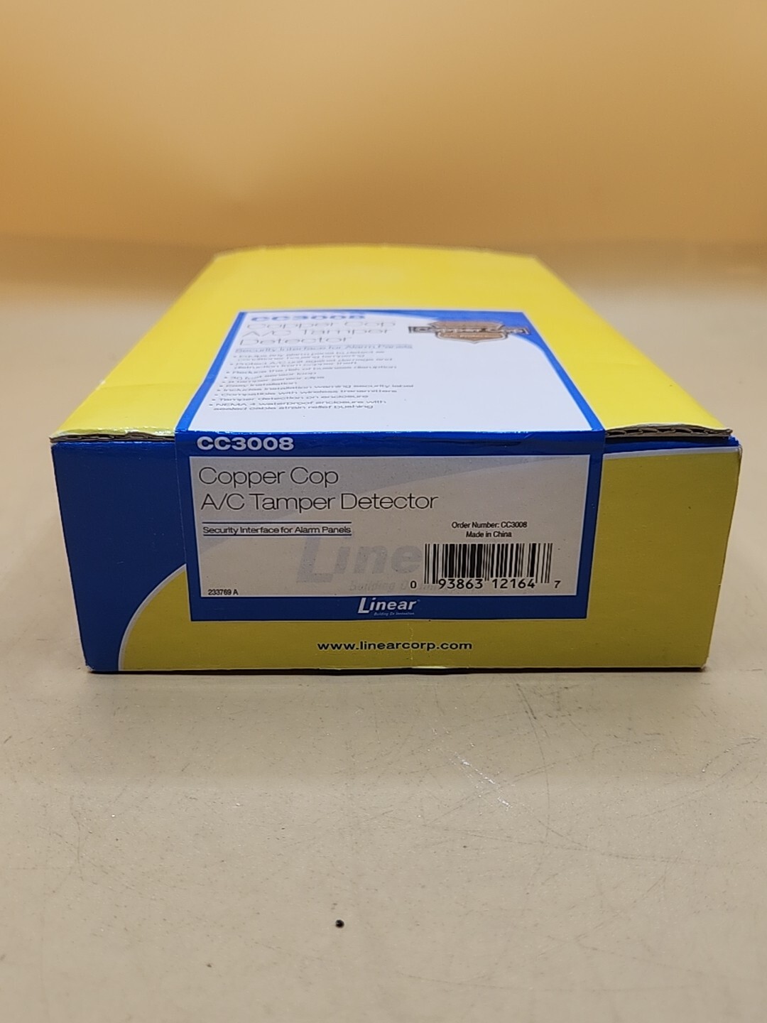 Linear Security CC3008 Copper Cop A/C Tamper Detector Interface for ...