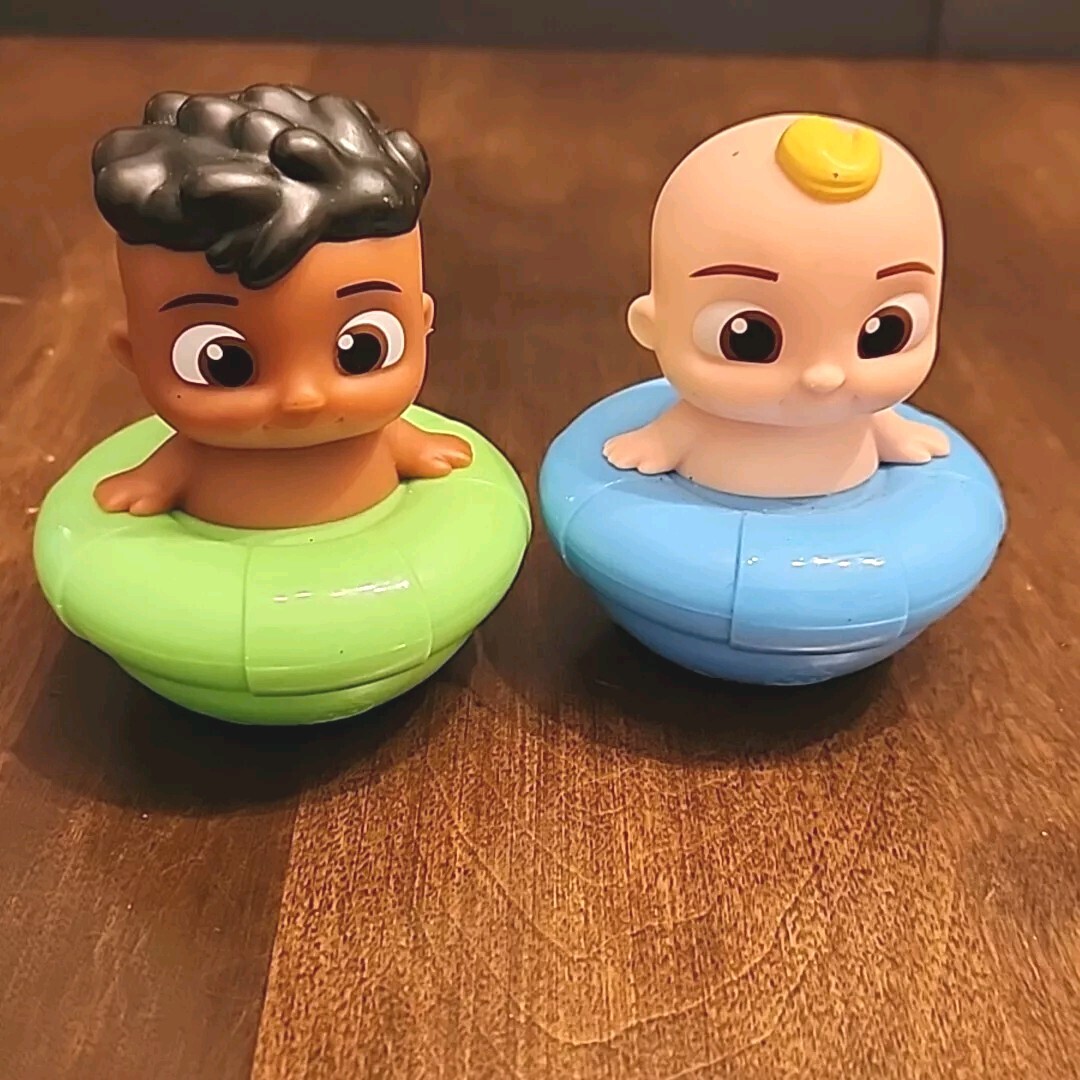 CoComelon Bath & Pool Water Toys Lot Floating Bobble Figure Set JJ ...