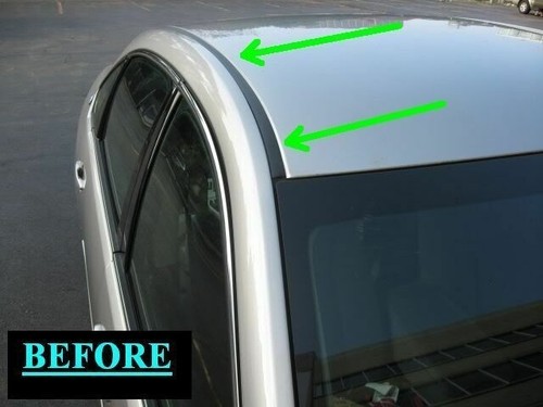2006-2013 CHEVY CHEVROLET IMPALA CHROME ROOF TRIM MOLDINGS 2PC W/5YR ...