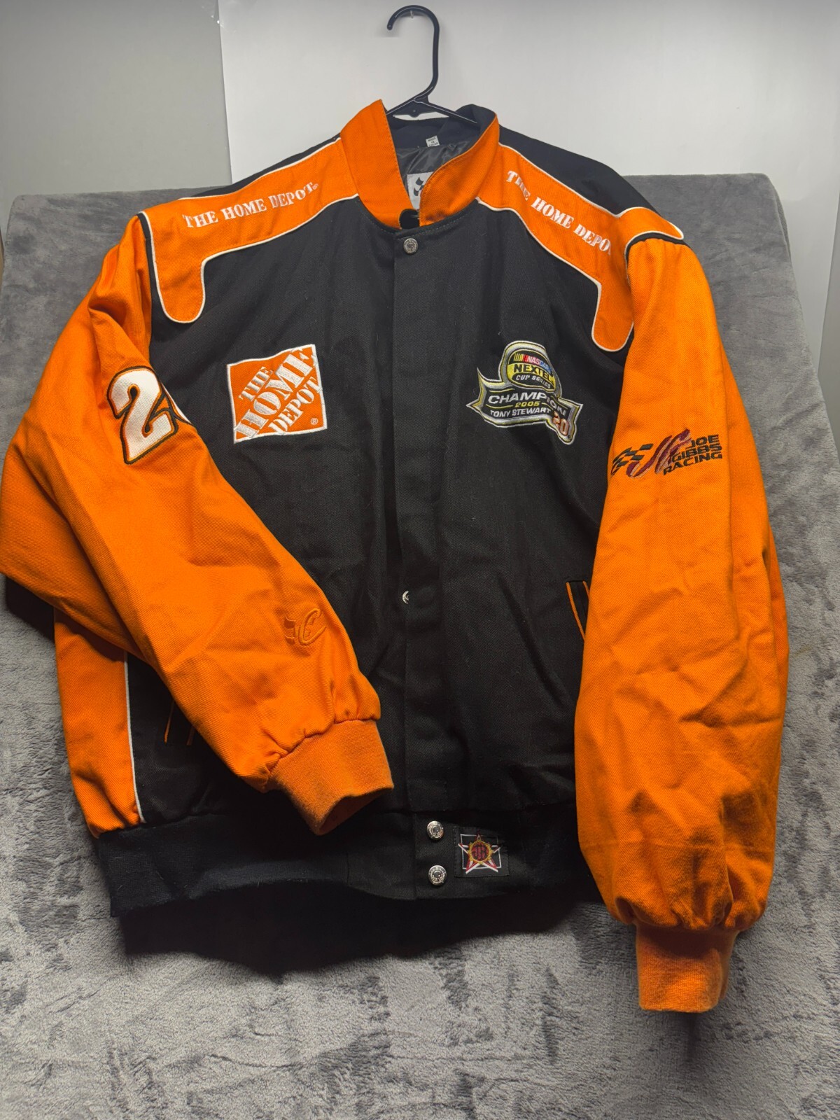 2005 Champion Nascar Tony Stewart Racing Jacket 2XL C… - Gem