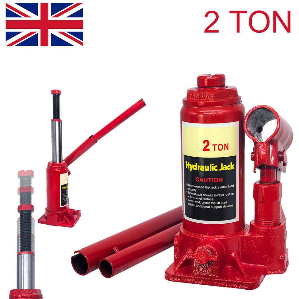 2 Ton Bottle Jack Car Auto Hydraulic Lifting Tool Carrying Case Jack ...