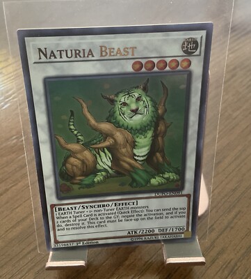 Naturia Beast DUPO-EN091 1st Edition Ultra Rare Yugioh Card | eBay