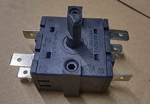 HUALILAI FZ31-9 16A 250V T125/55 6 pins 5 positions Rotary Switch | eBay
