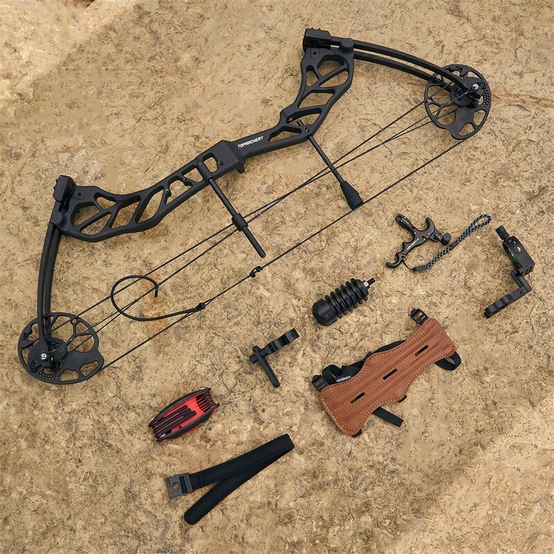 RH Compound Bow 19-70 lbs Adjustable Hunting & Target Shooting Set for ...
