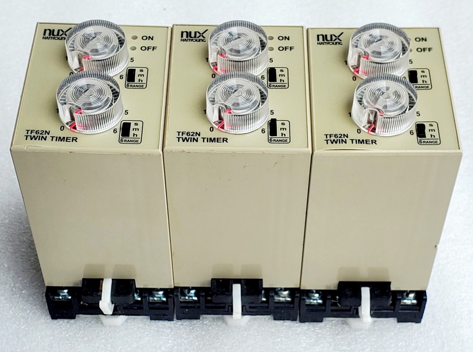 LOT OF 3 HANYOUNGNUX TF62N TWIN TIMER HY-TF62NE_06_D/EXPOSUREN TYPE | eBay