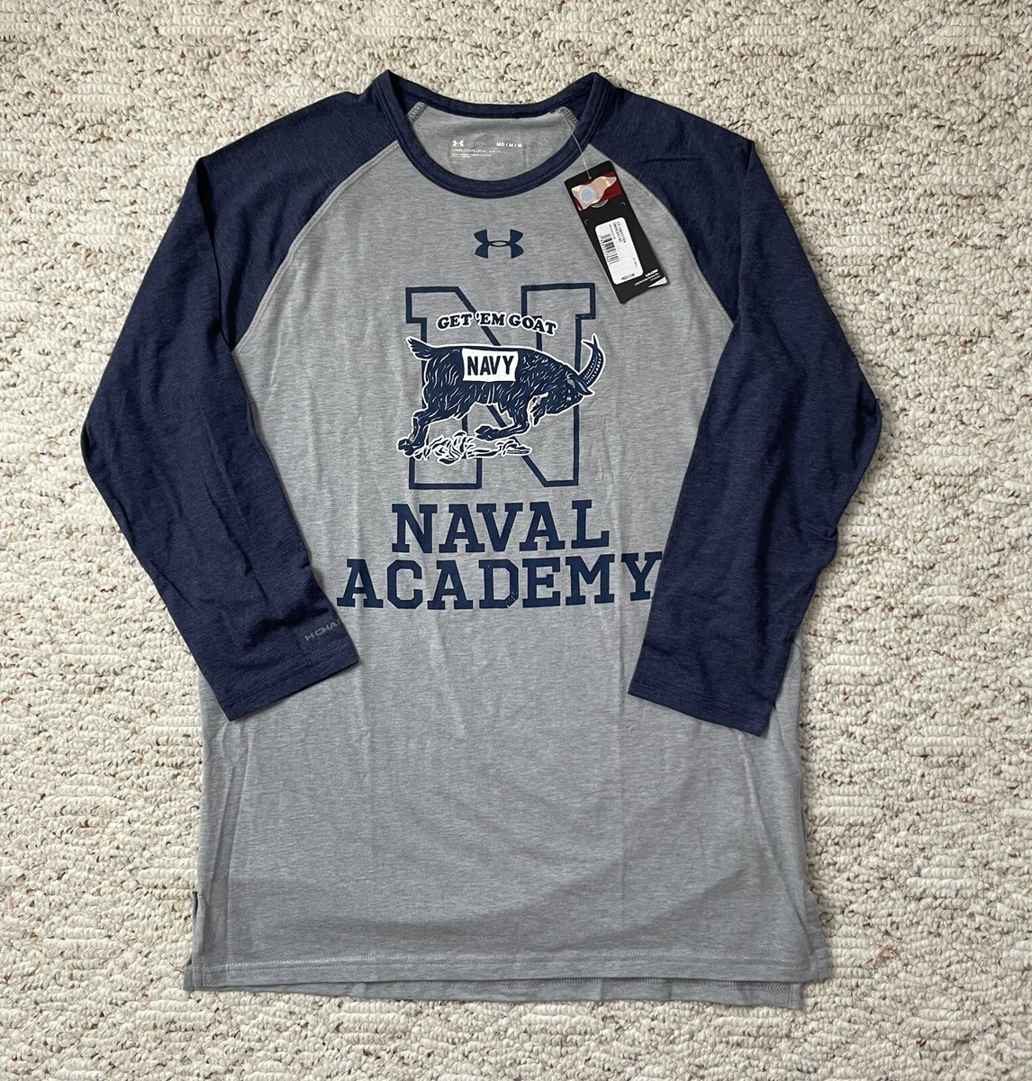 Under Armour Navy Football Shirt