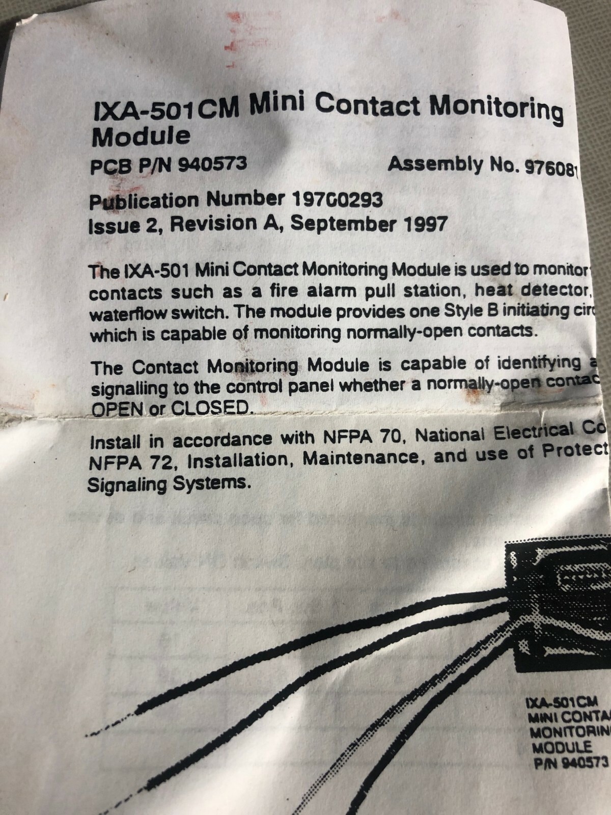 Simplex Grinnell 976277 Fire Alarm Pull Down Station for sale online | eBay