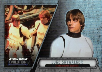 2016 Topps Star Wars Evolution Variation Luke Skywalker SP Short Print ...