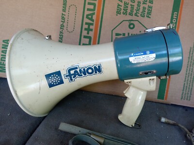 Fanon Megaphone Model # MV-20S 25WATT 1000 Yard Range Built | eBay