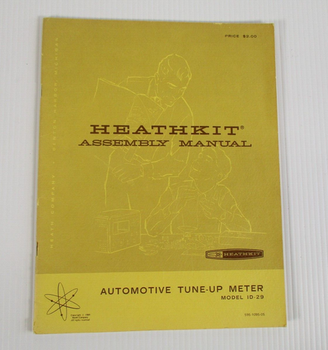 Heathkit Automotive Tune-Up Meter Model ID-29 Assembly Manual | eBay