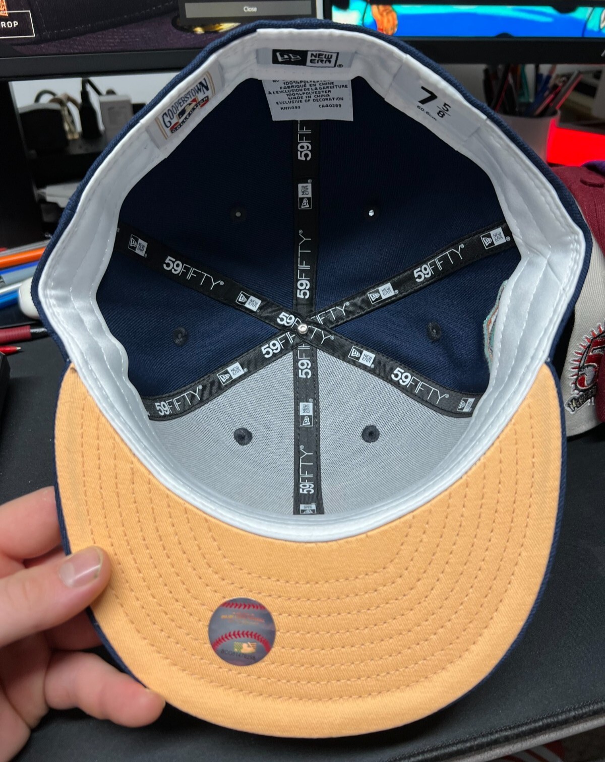 Tampa Bay Rays MLB Lids Hat Drop "Oceanside Peach" 59FIFTY 7 5/8 | eBay