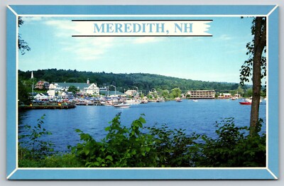New Hampshire Meredith Bay Harbor View CP3867 Postcard, N22 | eBay