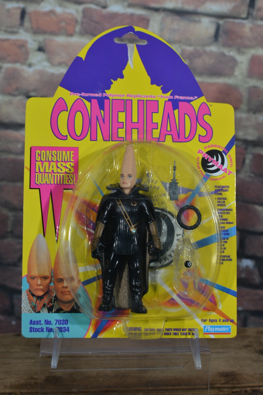 Vintage 1993 Playmates SNL Coneheads Prymaat Action Figure Sealed FAST ...