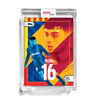 2022 Topps Project22 - Pedri by Doaly Barcelona *PRESALE* Project 22 | eBay