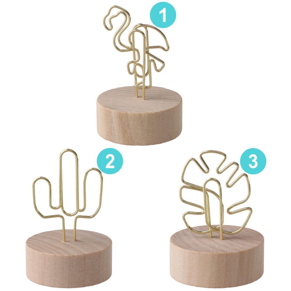 Supplies Round Shape Base Photos Clips Clamps Stand Picture Frame Place ...