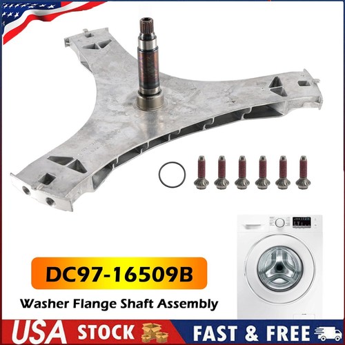 Washer Flange Shaft Assembly for Samsung DC97-16509B DC60-40137A DC69 ...
