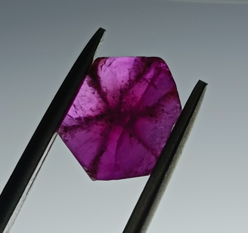 1.66Ct Natural Stunning Trapiche Ruby from Afghanistan | eBay