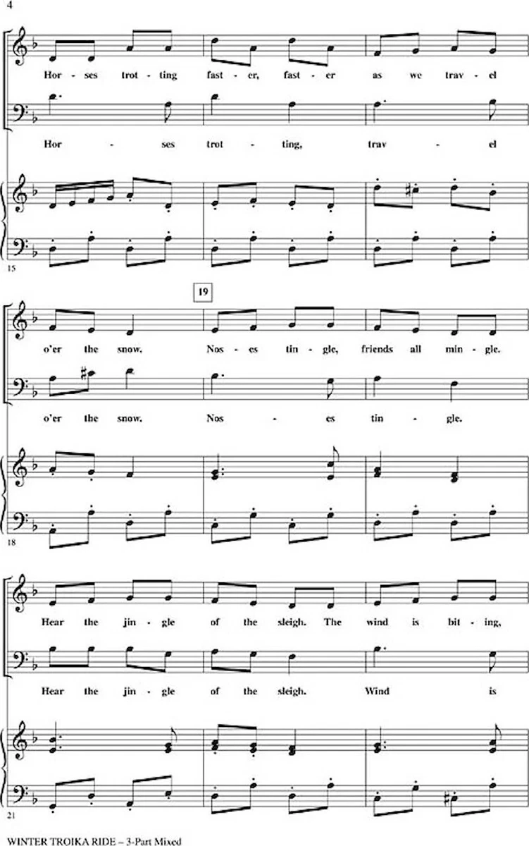 Winter Troika Ride