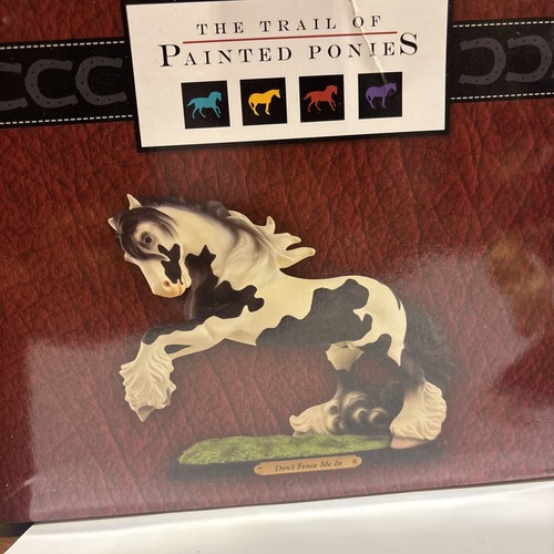 Enesco Trail of Painted Ponies 2014 Don’t Fence Me In #4040982 - IN BOX ...