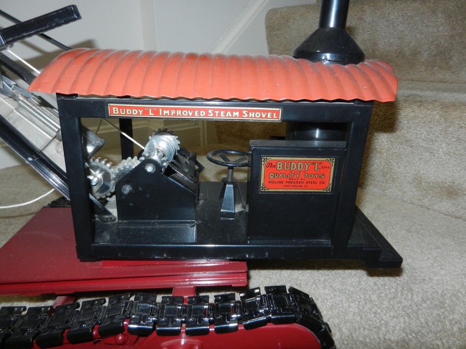 Buddy L Improved Steam Shovel, T Reproduction, Very Good+++ Condition ...