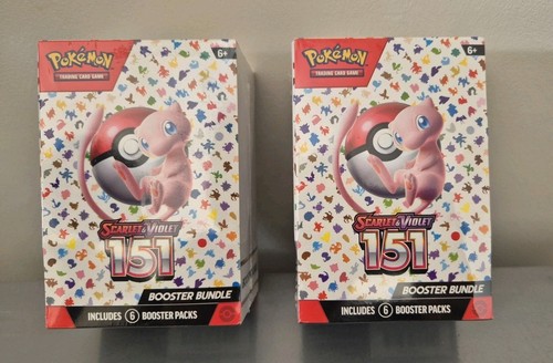 Pokémon 151 Booster Bundle x2 - Brand New & Sealed | eBay UK