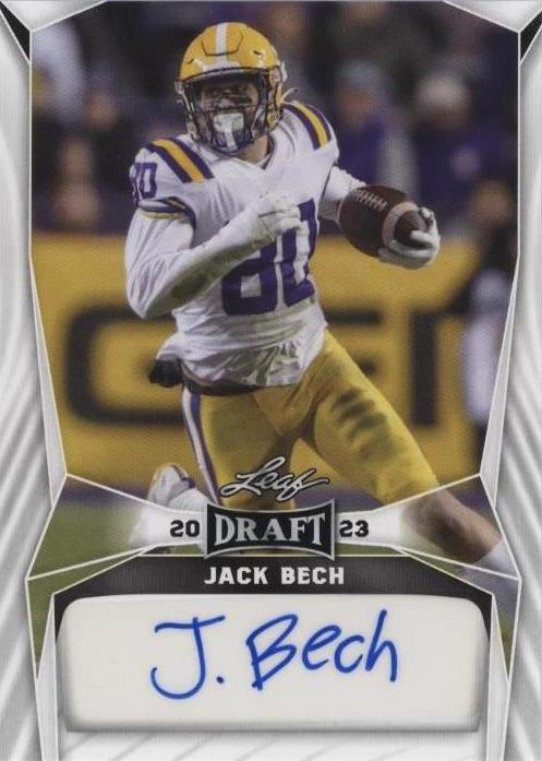 2023 Leaf Draft Jack Bech #BA-JB4 for sale | eBay