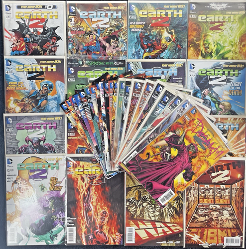 Earth 2 #0 1-32, 15.1, 15.2 + Annuals 1-2 Complete Series New 52 DC ...