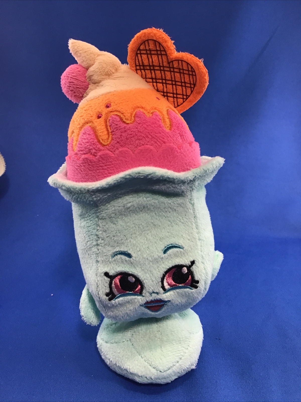 Shopkins Suzie Sundae Plush Mini 8” Ice Cream Stuffed Animal Doll by ...